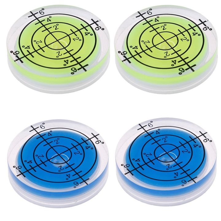 4Pcs 32mmBubble Degree Mark Level Round Circular Measuring Meter ...