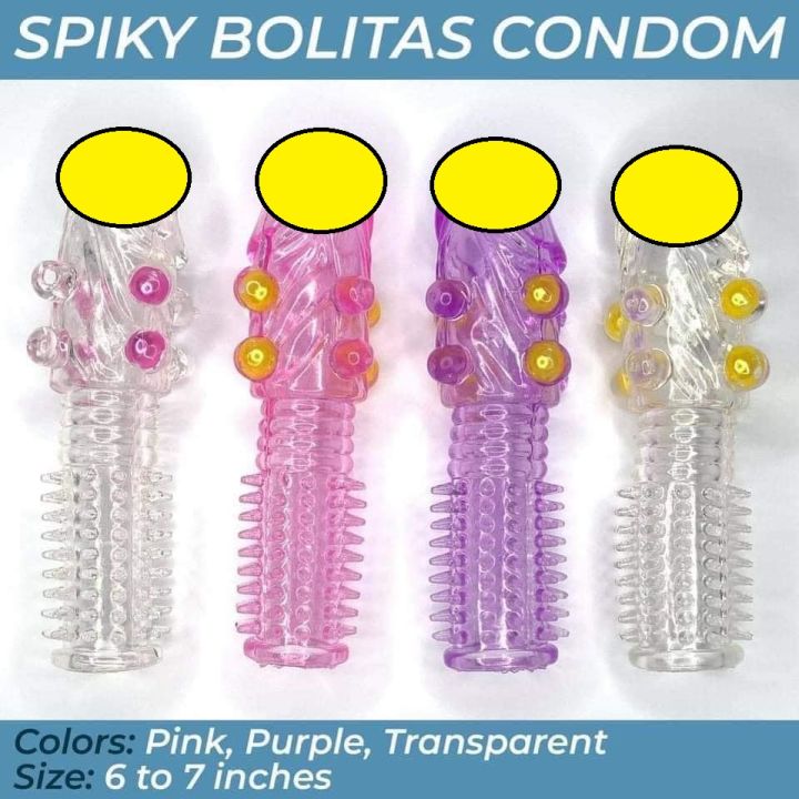 Reusable Crystal Dotted Rambutan Condom Bolitas Men Adult Toys | Lazada PH