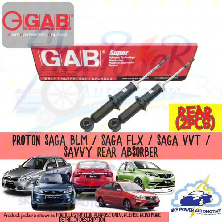 PROTON SAGA BLM / SAGA FLX / SAGA VVT / SAVVY GAB SUPER GAS SHOCK ...
