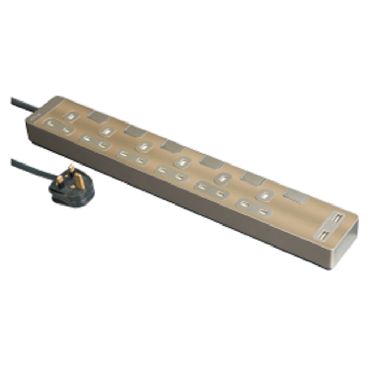 Schneider Electric AvatarOn 6G Extension Trailing Socket with Switch ...