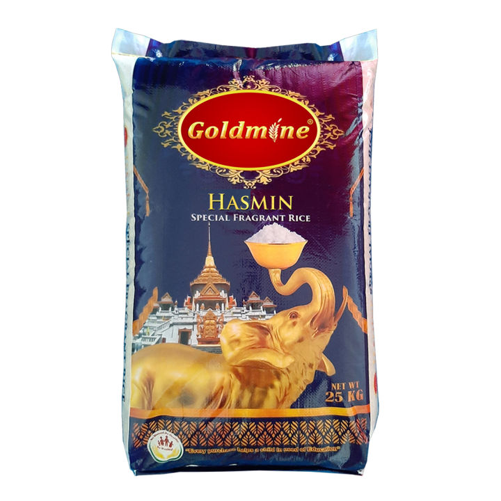 Goldmine Hasmin Special Fragrant Rice 25KG | Lazada PH