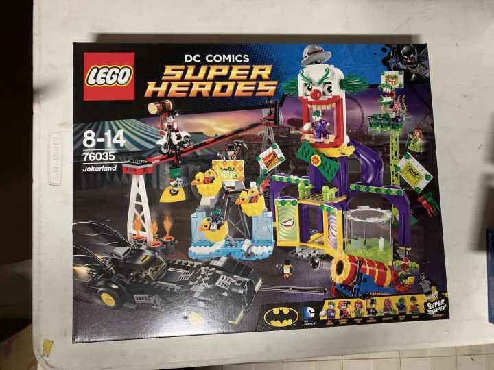 LEGO DC SUPER HEROES #76035 JOKERLAND New in Box | Lazada PH