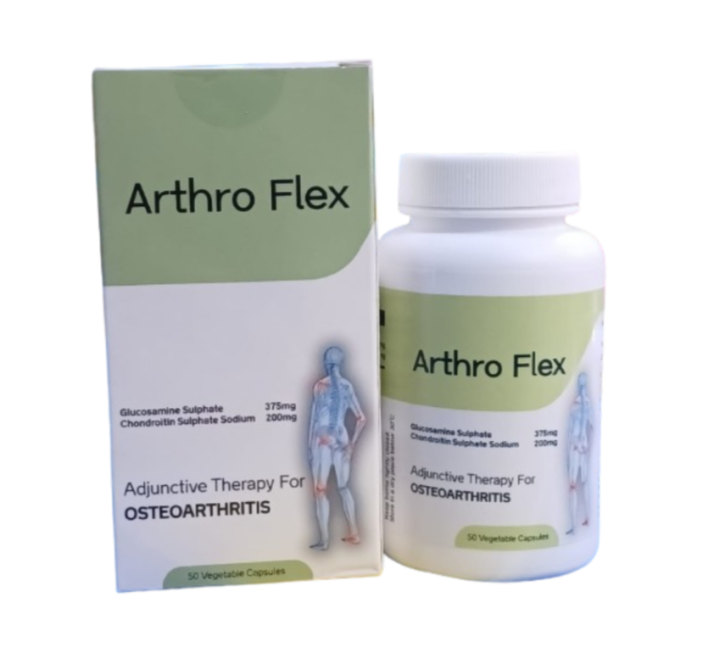 Arthro Flex Glucosamine & Chondroitin Capsules for Osteoarthritis 50's ...