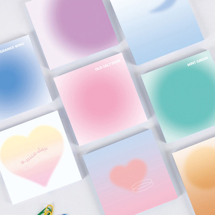 Nodetud Portable Three Dimensional Sticky Notes Stickers Student Note ...