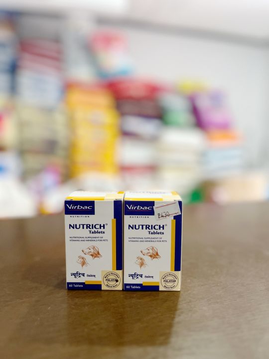 Virbac Nutrich Multivitamins Tablet | Lazada PH Virbac Nutrich Multivitamins Tablet | Lazada PH