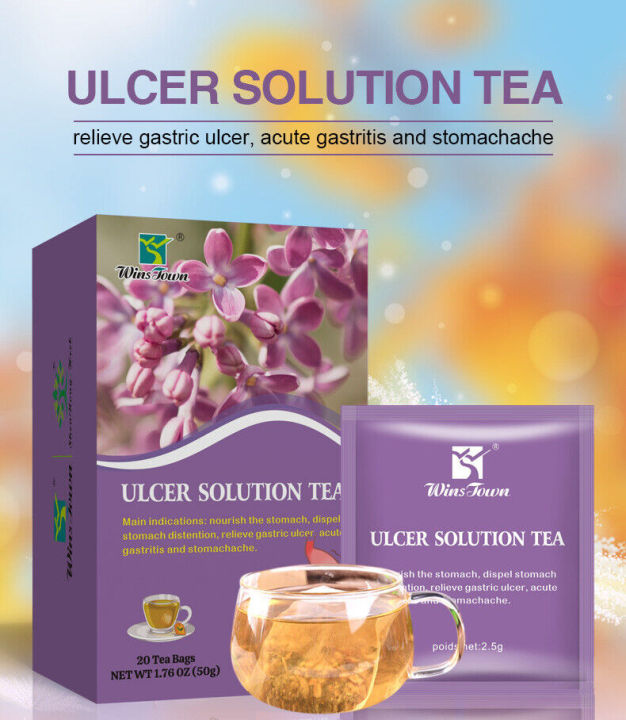 Weishu Tea Ulcer Solution Tea Clove Malt Liver Tea Healthy Drink 2.5g ...