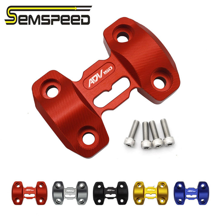 SEMSPEED For Honda ADV150 ADV 150 2019 2020 2021 2022 2023 Motorcycle Handlebar Handle Bar Mount ...