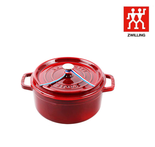 ZWILLING® Staub 20cm/24cm Large two-handled cast iron enameled pot ...