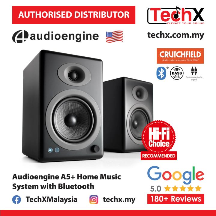 Audioengine A5+ Plus Powered Bluetooth Speakers | Lazada