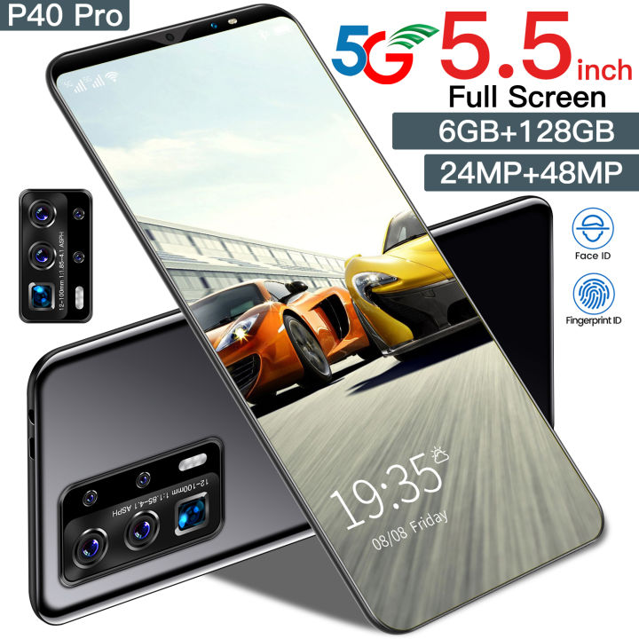 P40 Pro Handphone Original Murah Gila Smartphone 6GB RAM 128GB ROM 4G ...