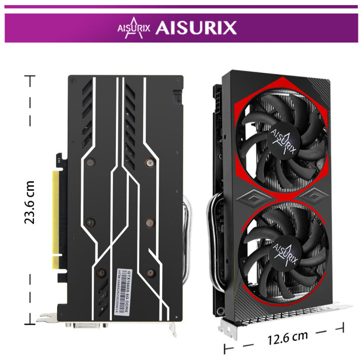 AISURIX GTX 1660 SUPER 6GB GDDR6 Graphics Card 1660S GeForce Video card ... AISURIX GTX 1660 SUPER 6GB GDDR6 Graphics Card 1660S GeForce Video card ...