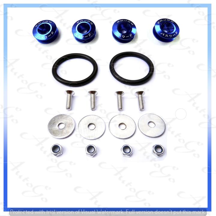 Quick Release Bumper Fastener (Blue) | Lazada PH