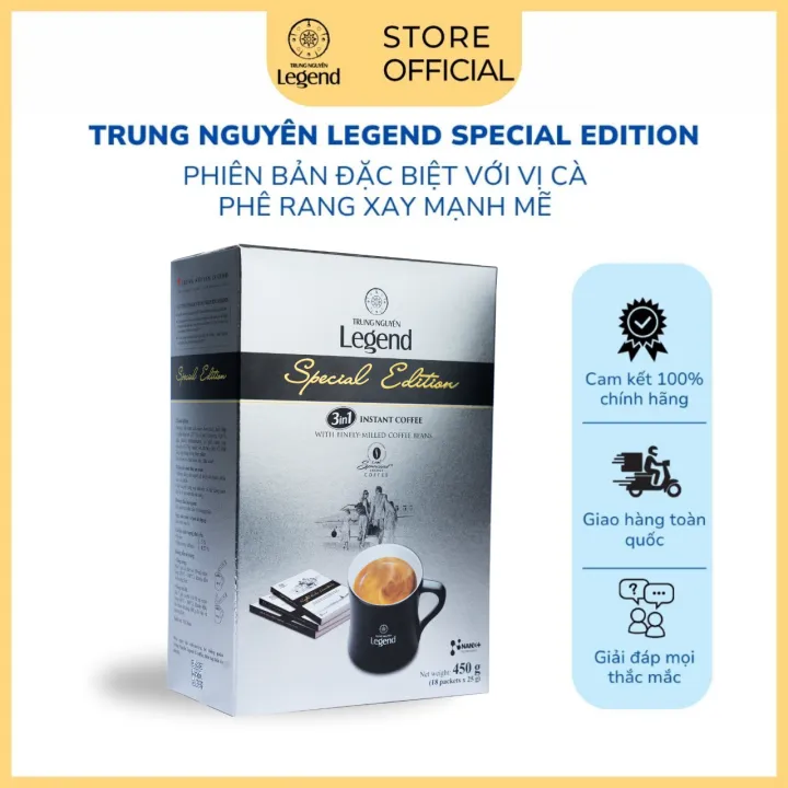 Cà Phê Trung Nguyên Legend Special Edition - Hộp 18 Gói - Cà Phê Hòa ...