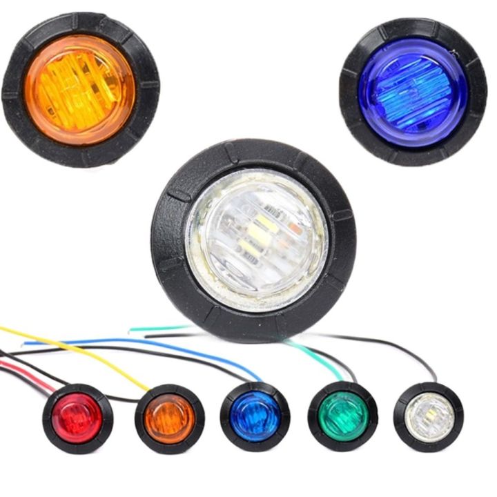 PENGQ DRL 24V Auto Trucks Trucks Clearance Lights Small Warning LED ...