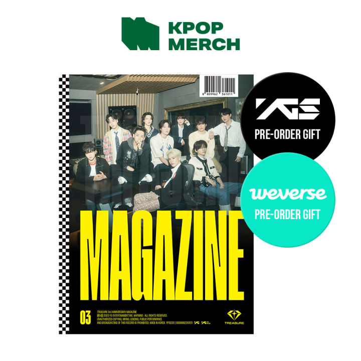 TREASURE - 3rd Anniversary Magazine | Lazada PH