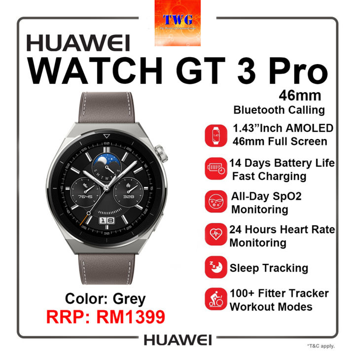 HUAWEI WATCH GT 3 Pro Smartwatch High-tech Materials (46mm)| Remarkable ...