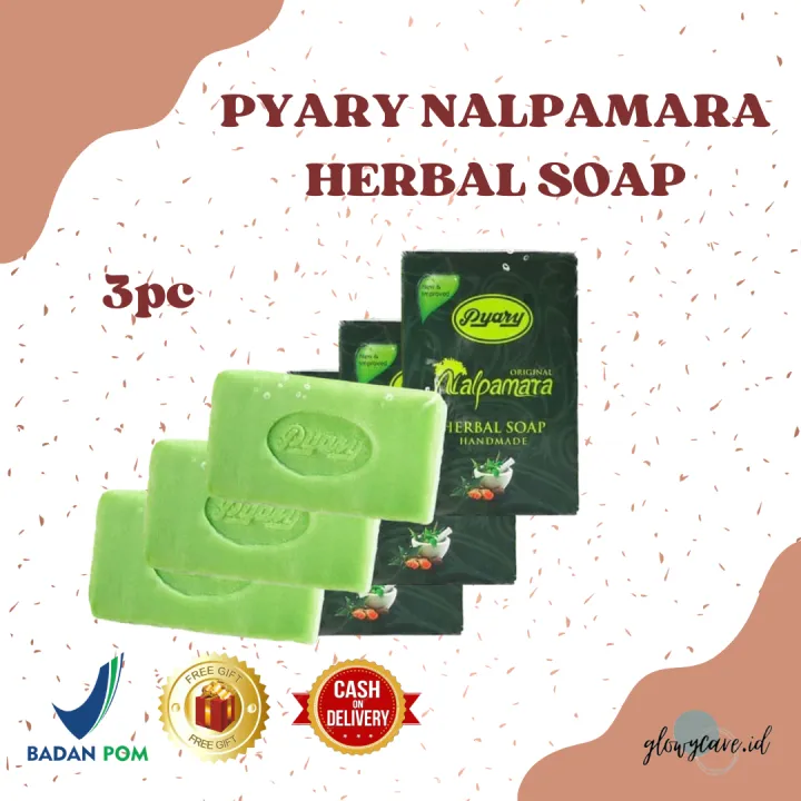 (BUNDLE 3PC) PYARY NALPAMARA HERBAL SOAP | Lazada Indonesia