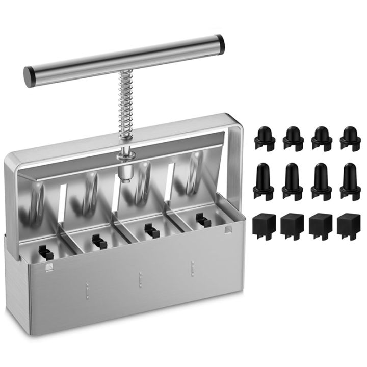(QSAF) Soil Block Maker Soil Blocker METAL for Seed Starting with ... (QSAF) Soil Block Maker Soil Blocker METAL for Seed Starting with ...