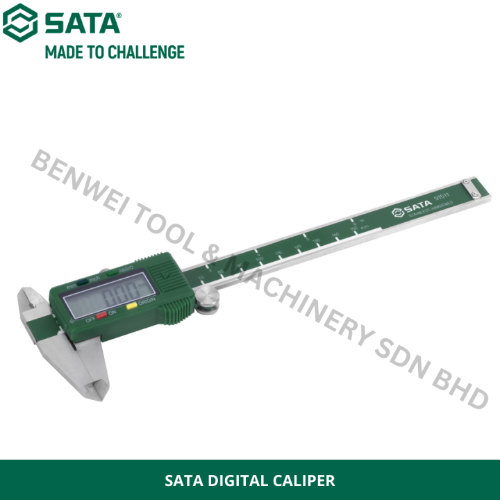 SATA DIGITAL CALIPER / 0-150MM / 0-200MM / 0-300MM | Lazada