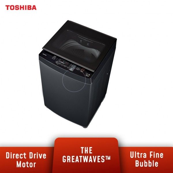 🅾🅵🅵🅴🆁! Toshiba 10.5KG Washing Machine Circular Air Intake Top Load AW ...