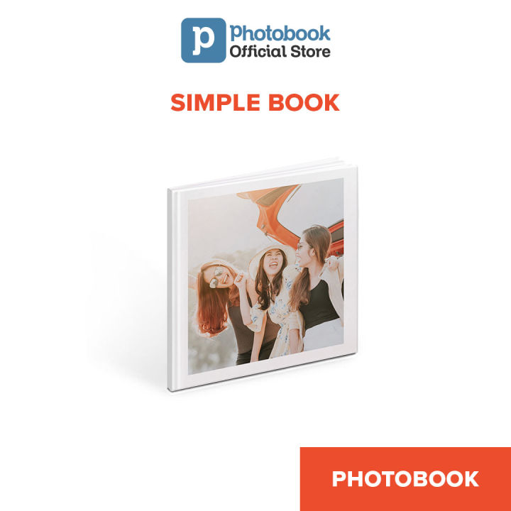 Photobook 8" x 8" Simple Book Square Imagewrap Hardcover Standard ...