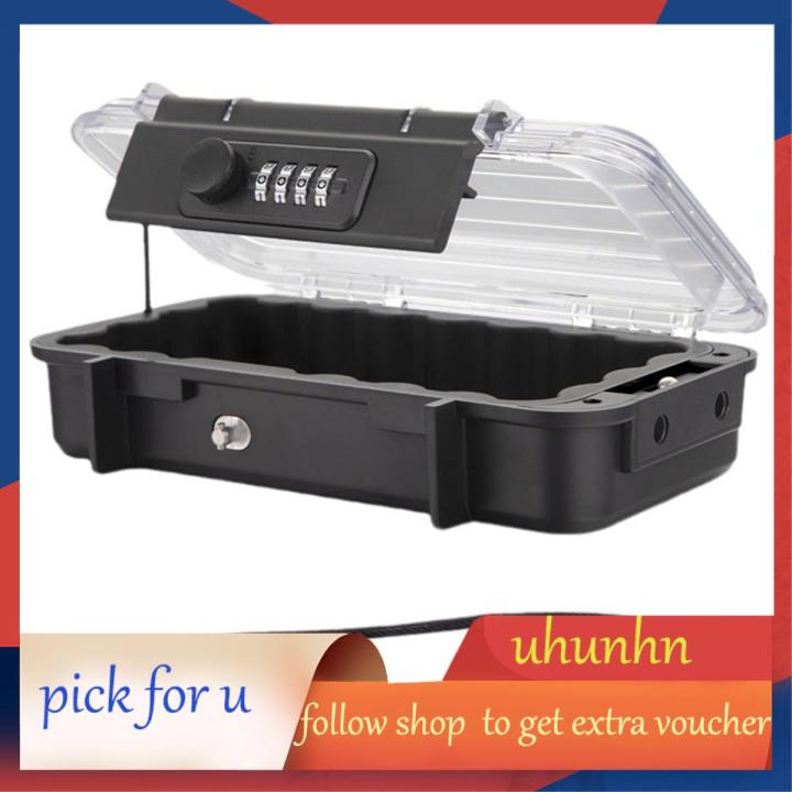 【uhunhn】-Lock Box, Phone Lock Box, Security Lock Box, Transparent ...