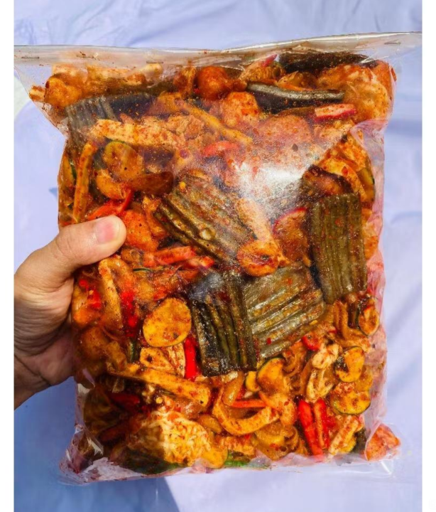 Kerupuk Seblak Campur / Seblak Mix Jengkol / Pedo / Basreng / Beton ...