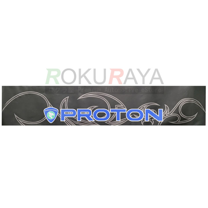PROTON BLUE LOGO Universal Front Or Rear Back Windscreen Windshield ...
