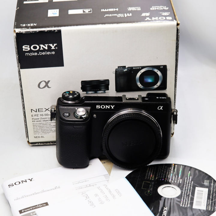 Sony NEX-6 compact interchangeable-lens camera loaded with big camera ...