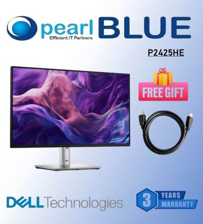 [NOV harga istimewa 2024 ] Dell 24 USB-C®Hub Monitor - P2425HE (model ...