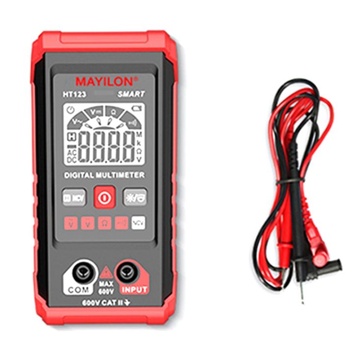 (BIXP) HT123 Digital Multimeter Auto-Ranging Voltmeter Voltage Tester ...