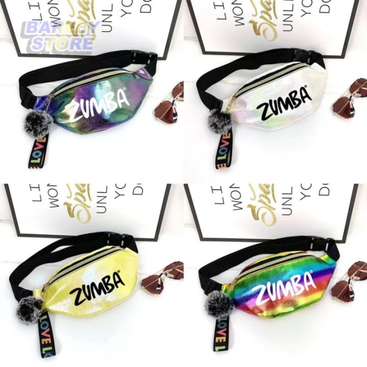 zumba Zumba ZW Shoulder Crossbody Waist Bag Starry Sky Blue White ...