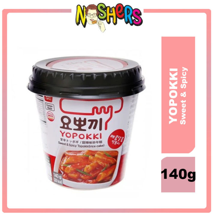 Korean Yopokki Rice Cake Sweet & Spicy Topokki 140g | Lazada PH