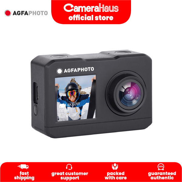 AgfaPhoto Realimove AC7000 Dual Screen Action Camera | Lazada PH