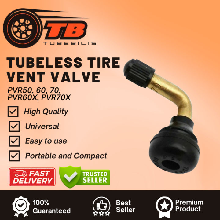 1pcs Ebike Tubeless Bent Valve Stem PVR70X PVR60X PVR50X Angle, Tire ...
