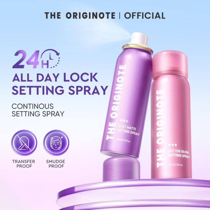 The Originote Setting Spray - Setting Spray Makeup dengan Glow & Matte ...