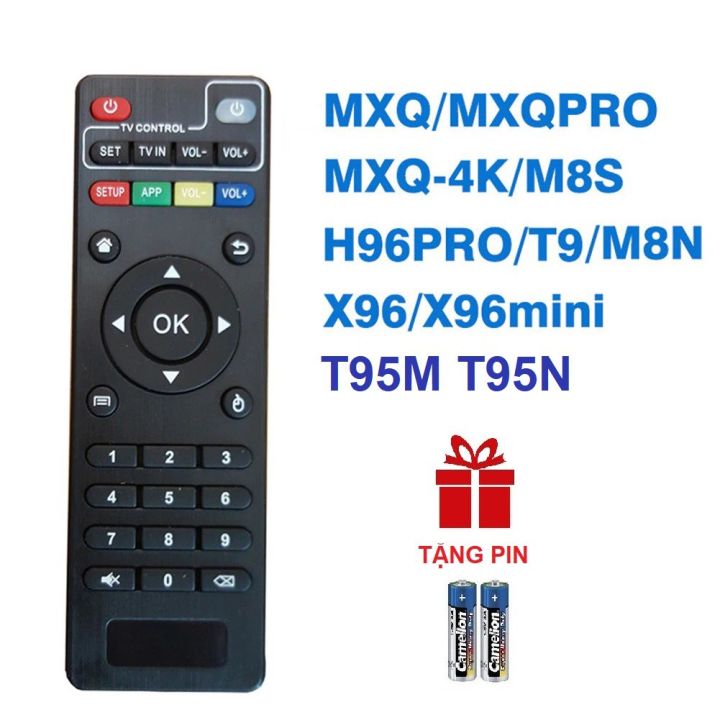 T95m t95n M8s m8n M8C M8 mxq 4K pro h96 X96 mini TV Android TV remote ...