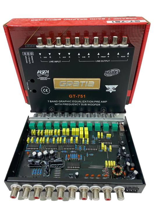 Gratia GT-751 แยกซับอิสระ ตูดทิฟานี่แน่นๆ ปรับเสียงดีถูกใจ ทนทาน เสียงคุณภาพแน่นอน 7แบรน ...