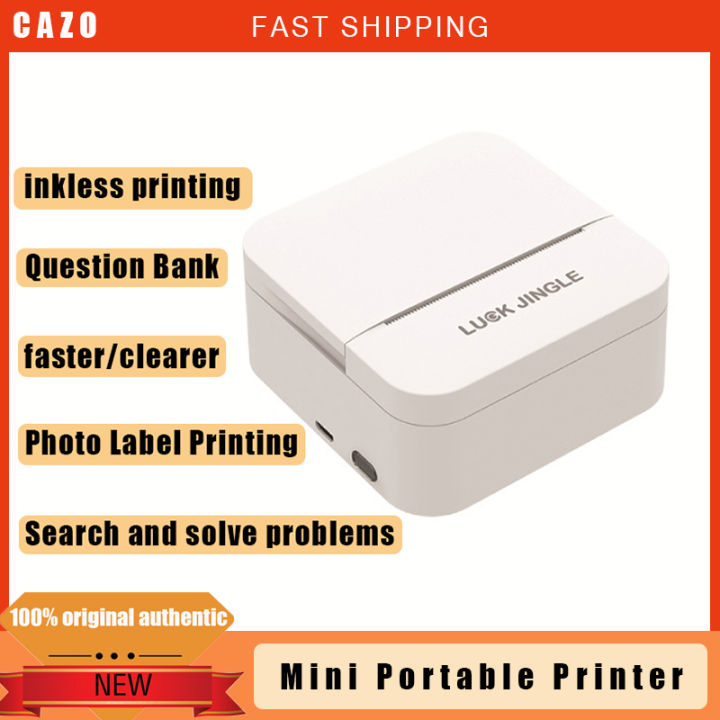 Mini Portable Thermal Printer Paper Photo Pocket Printer 57 Mm Printing ...