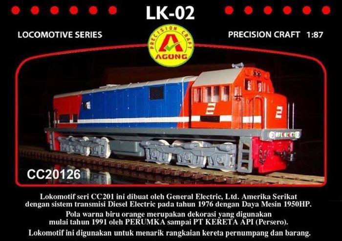 Terbaru Miniatur Lokomotif Kereta Api Indonesia Lk-02 Lk 02 / | Lazada Indonesia