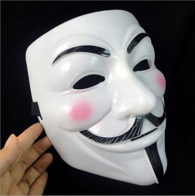 Cosplay Costume Halloween Adult Anonymous V Mask Masque | Lazada PH