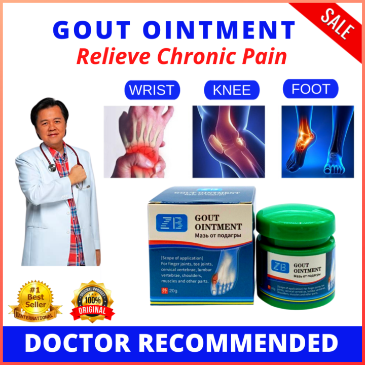 100% ORIGINAL 20g Gout Ointment Treatment Relief for Gout and Arthritis ...