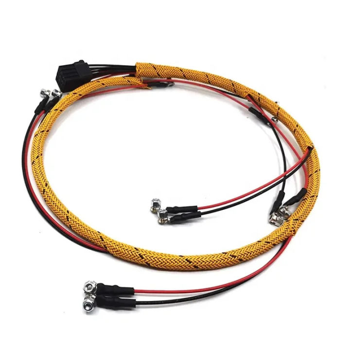 Fuel Injector Nozzle Harness 305-4893 3054893 For CAT Excavator 320D C6 ...