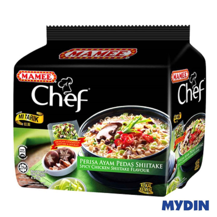 Mamee Chef Instant Noodles Spicy Chicken Shiitake | Lazada