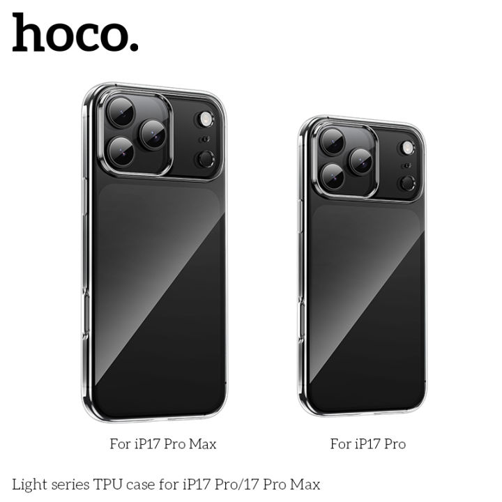 HOCO.2025 Original 100% HD Transparent Protective Case for iPhone 17 ...