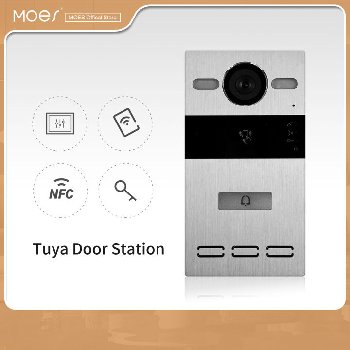 MOES Tuya Access Control System Door Station Intercom Unlock Door ...