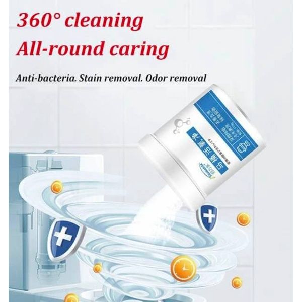 Toilet Cleaner Foaming Powder Toilet Bowl Powder Toilet oxygen cleaner ...