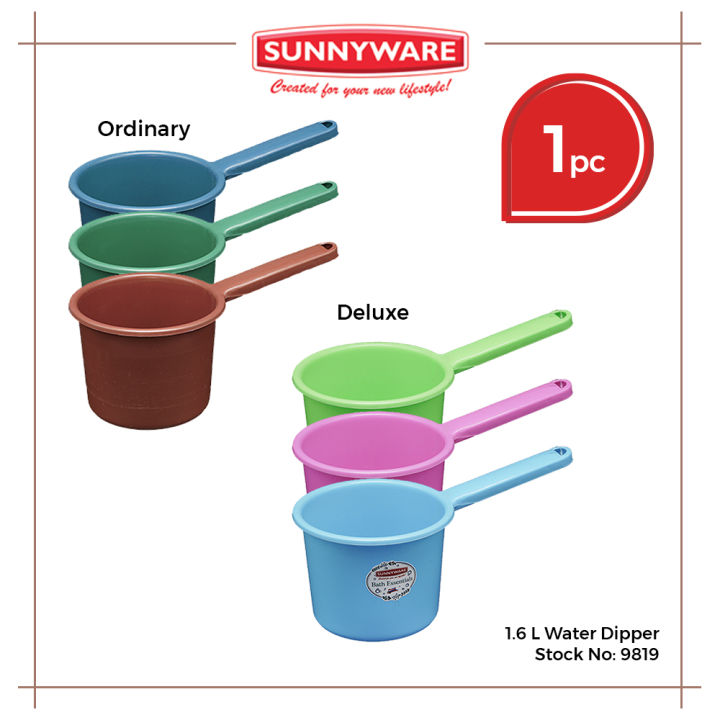 1pc 1.6 Liter Water Dipper (Tabo) - Deluxe | Ordinary [ Sunnyware 9819 ...