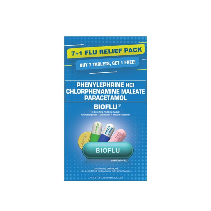 Bioflu 7 + 1 Tablet | Lazada PH