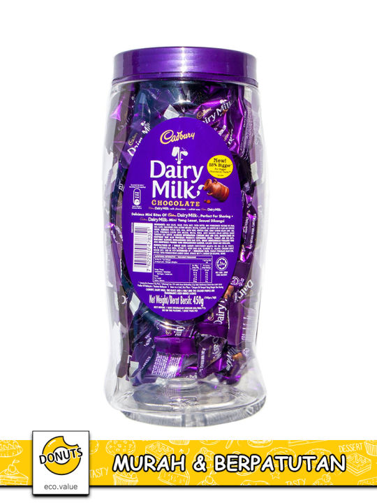 CADBURY DAIRY MILK CHOCOLATE (85 MINI BITES) | Lazada